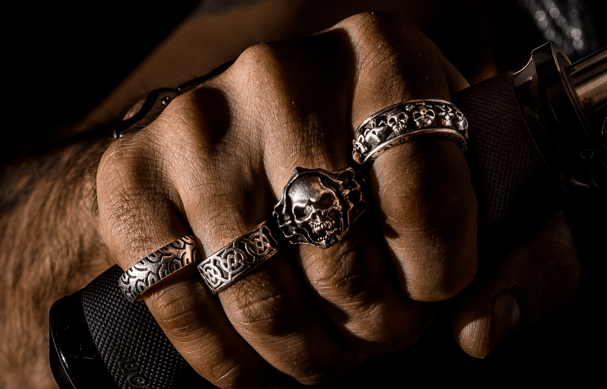 Men's Biker Jewelry – Wholesale Stainless Steel Motorcycle Rings ...