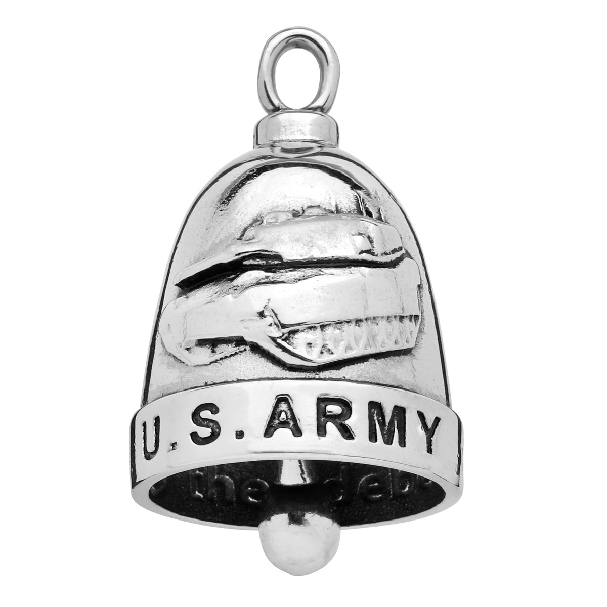 ARMY Stainless Steel Motorcycle Ride Bell ® Military ARMY RB20 ...
